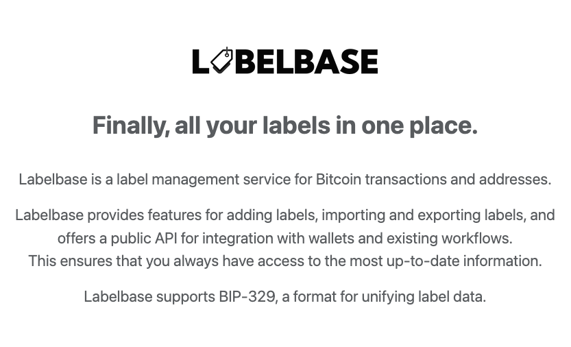 Labelbase | Labelbase